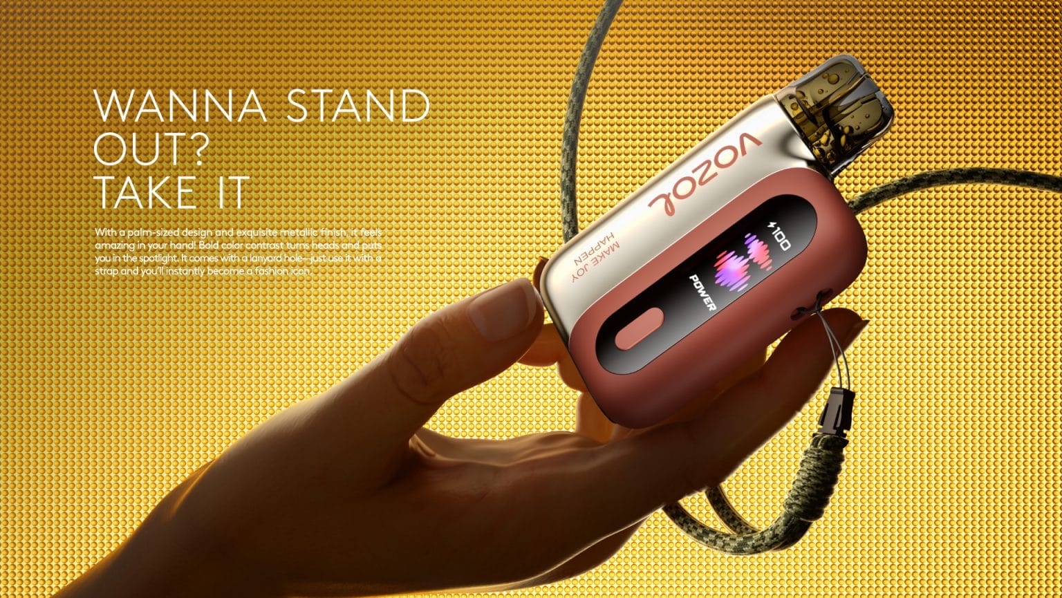 VOZOL Unveils SLEEK VISION – Double Mode, Vibrant Experience – VapeNice